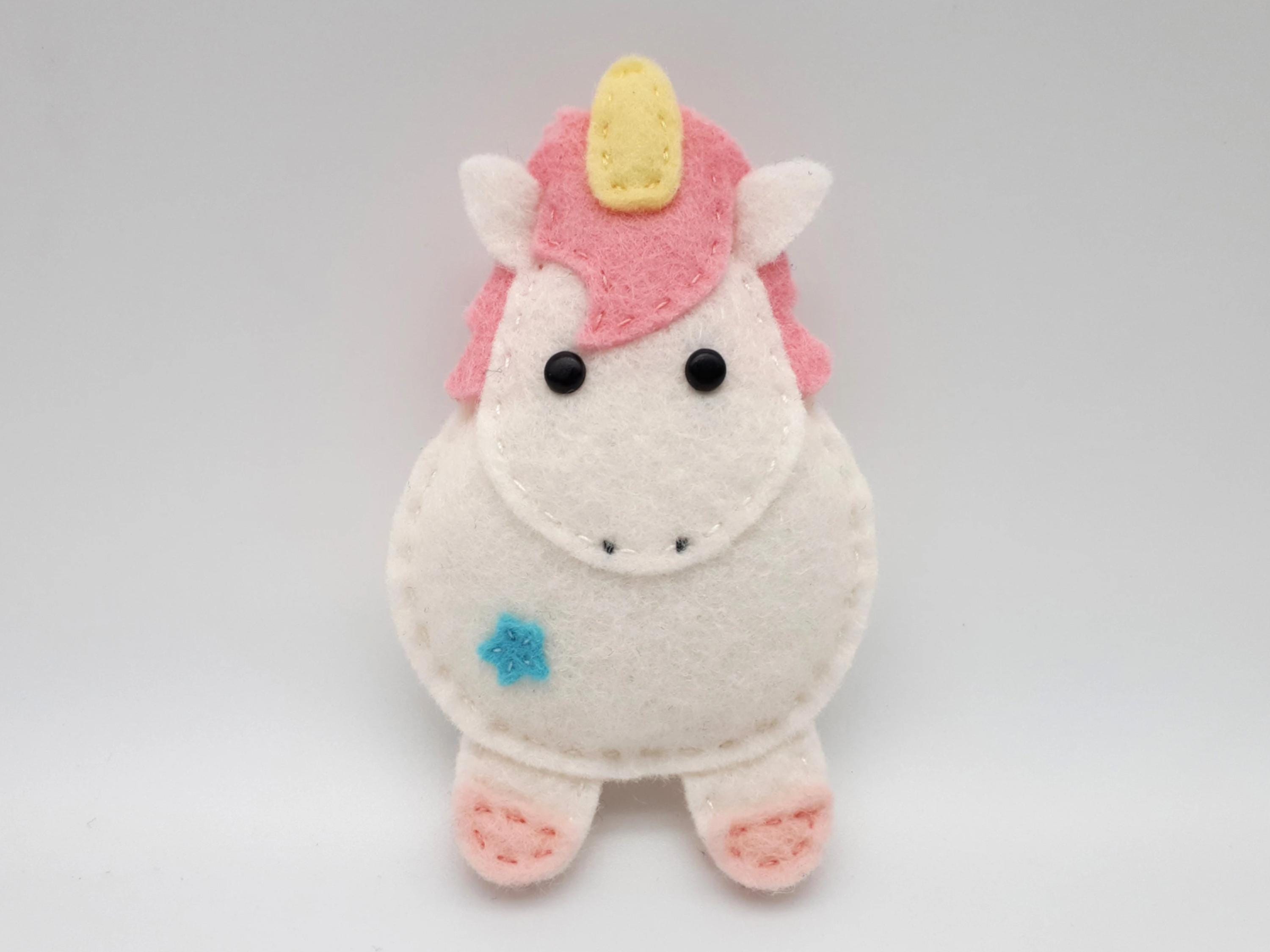 Felt Timmy the Unicorn - Little Timmy and Big Timmy - Sewing PDF ...
