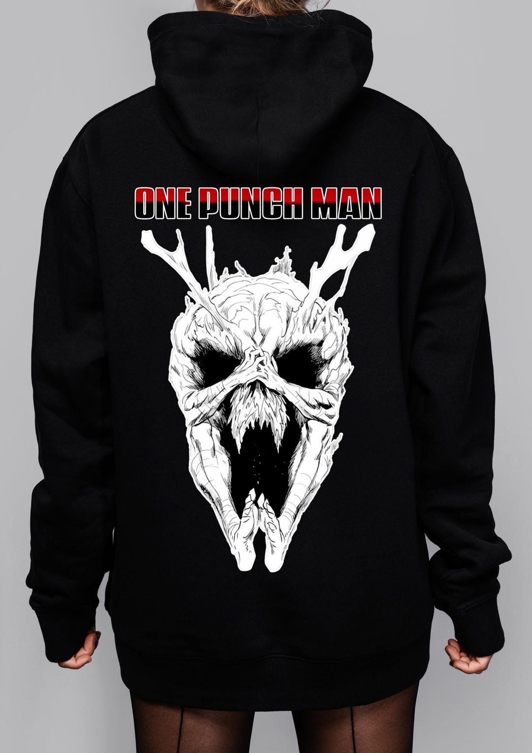 Garou Contemplating Skull - One Punch Man Anime / Manga Inspired T ...