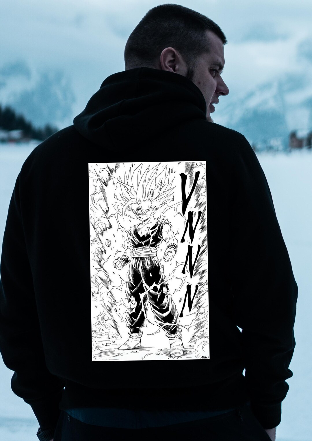 Gohans Rage dragonball Z Inspired Manga / Anime Apparel T-shirt ...