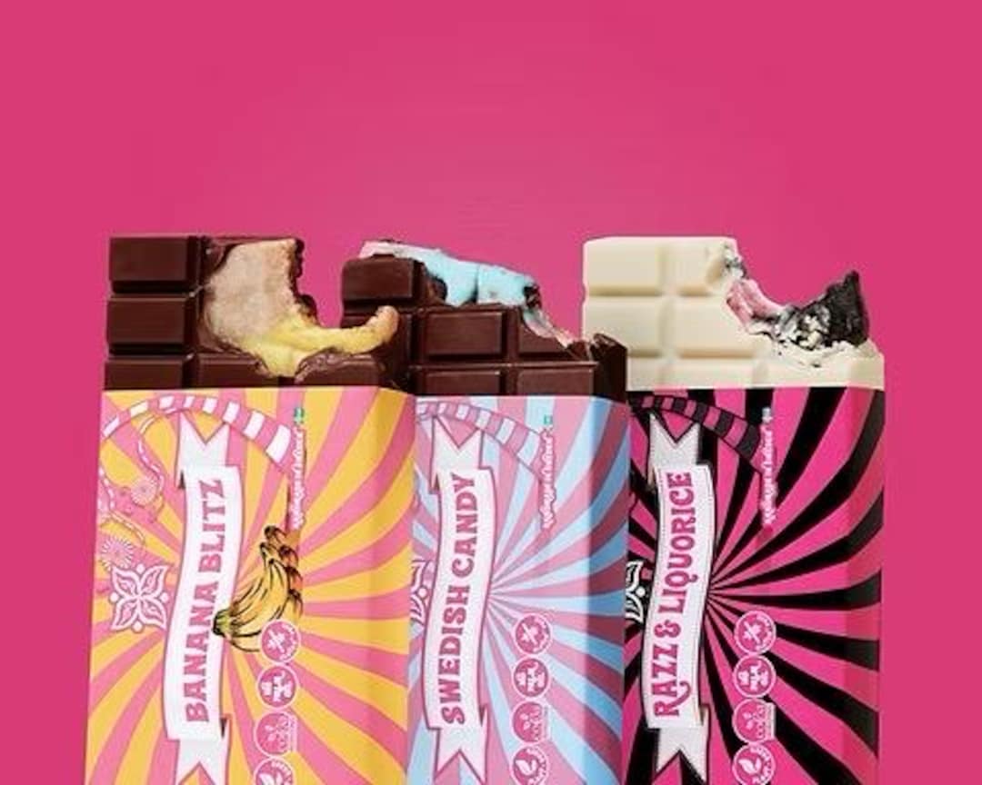 3 Pcs Chocolate Bar With Bubs Inside | Swedish Candy Bubs Swedish ...