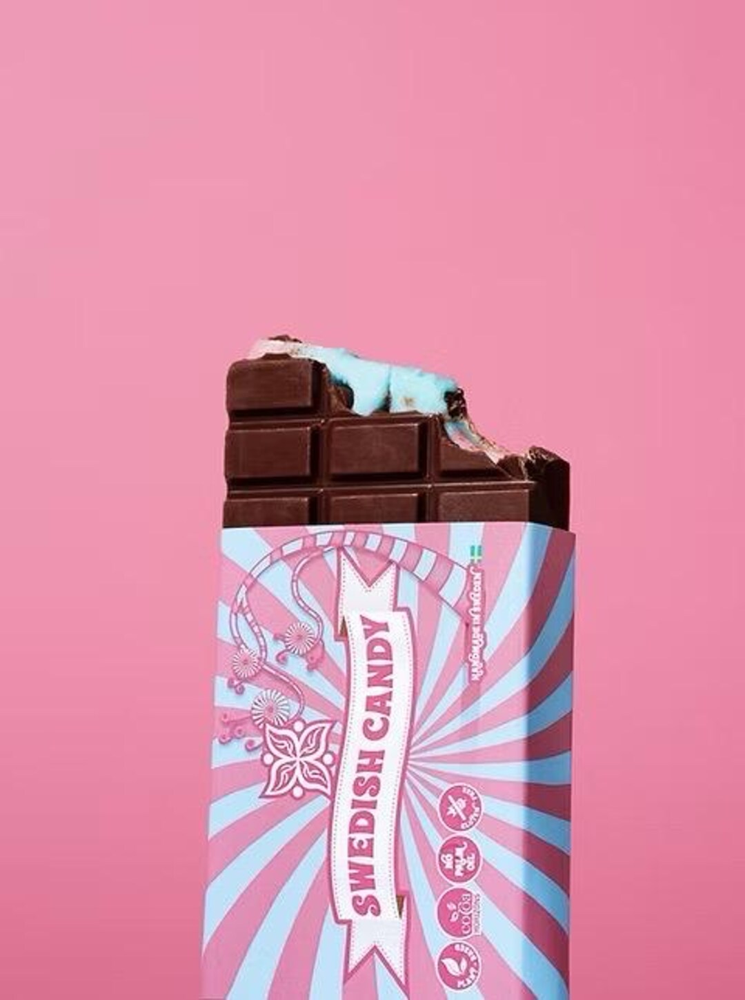 Chocolate Bar With Fizzy Bubs Inside | Swedish Candy Bubs Swedish ...