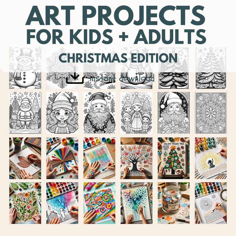 Festive Christmas Coloring Sheets | Holiday Fun for Kids and Adults ...
