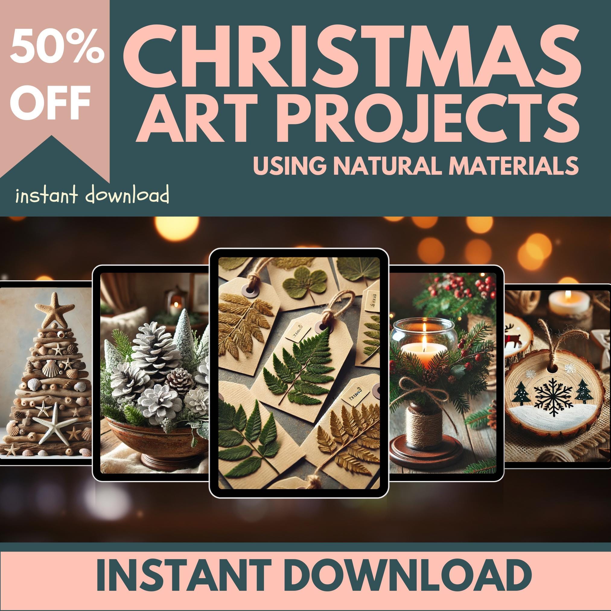 Holiday Hosting | DIY Christmas Crafts | Group Activity Holiday Art ...