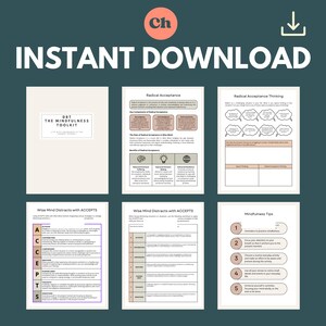 DBT Mega Bundle. Dialectical Behavior Therapy. Distress Tolerant Skills ...