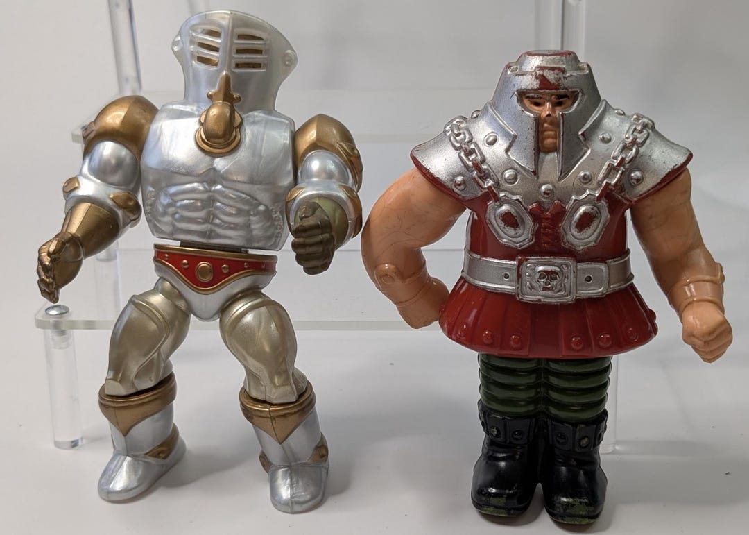 Vintage - Pair of Action Figures - Master of the Universe - MOTU ...