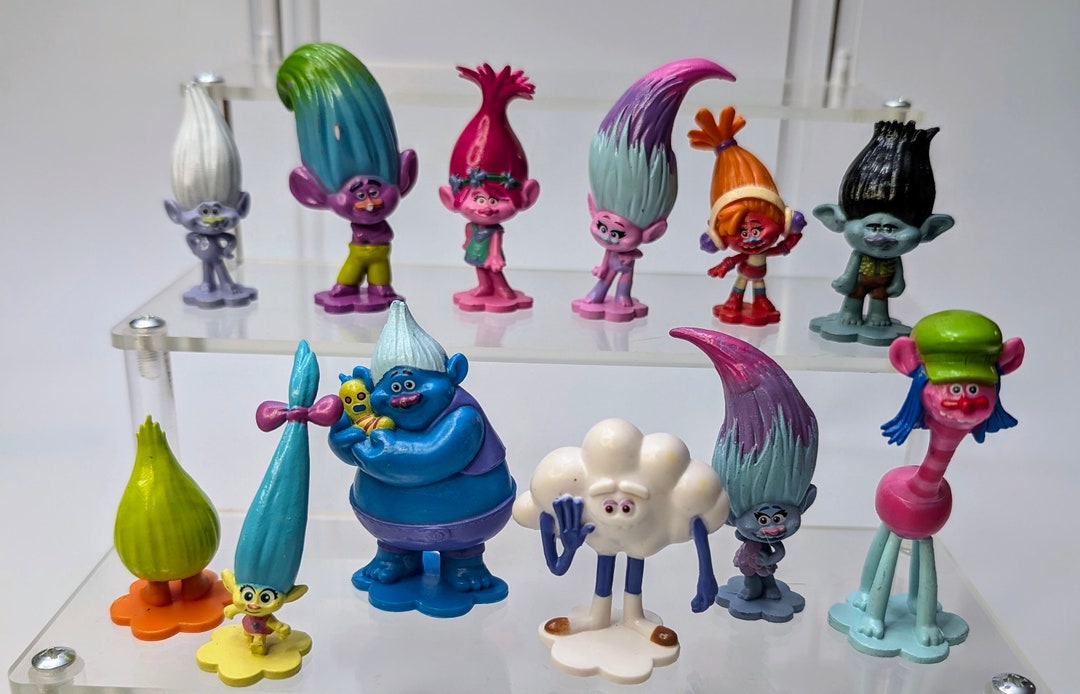 Dreamworks Trolls Set of 12 Pvc Figures Tallest Measures 2.5''tall - Etsy