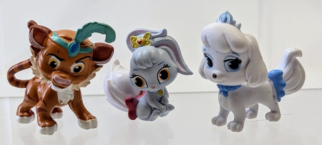 Disney - Pets Palace - Princesses Animals - Set of 3 - Measures 2 ...