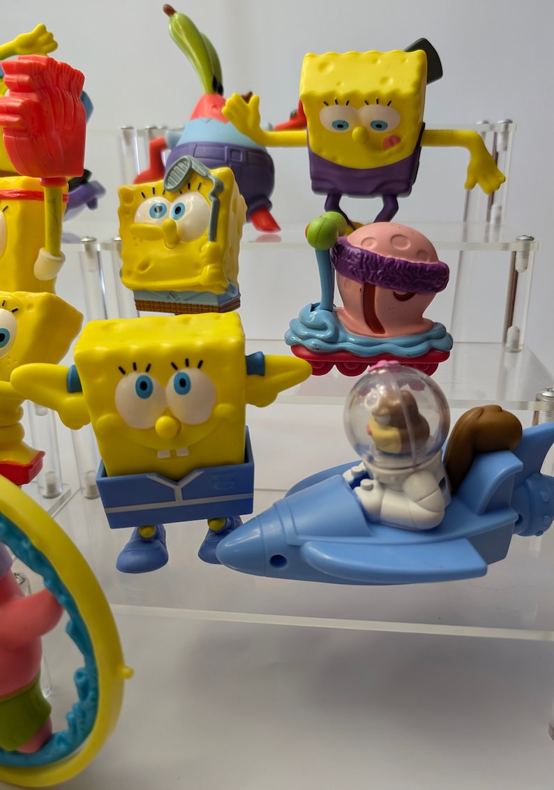 SPONGEBOB SQUAREPANTS - Toy Lot - All From Burger King - 12 Differents ...