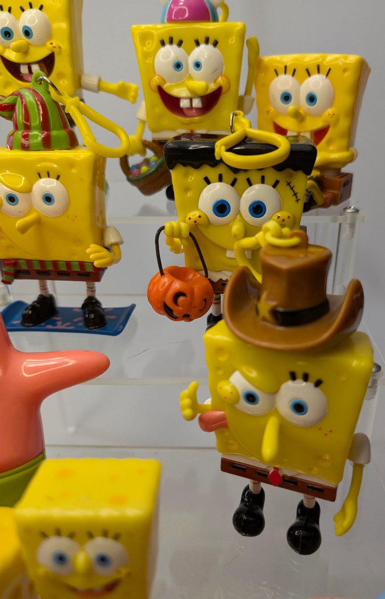 SPONGEBOB SQUAREPANTS Toy Lot All Different - Etsy