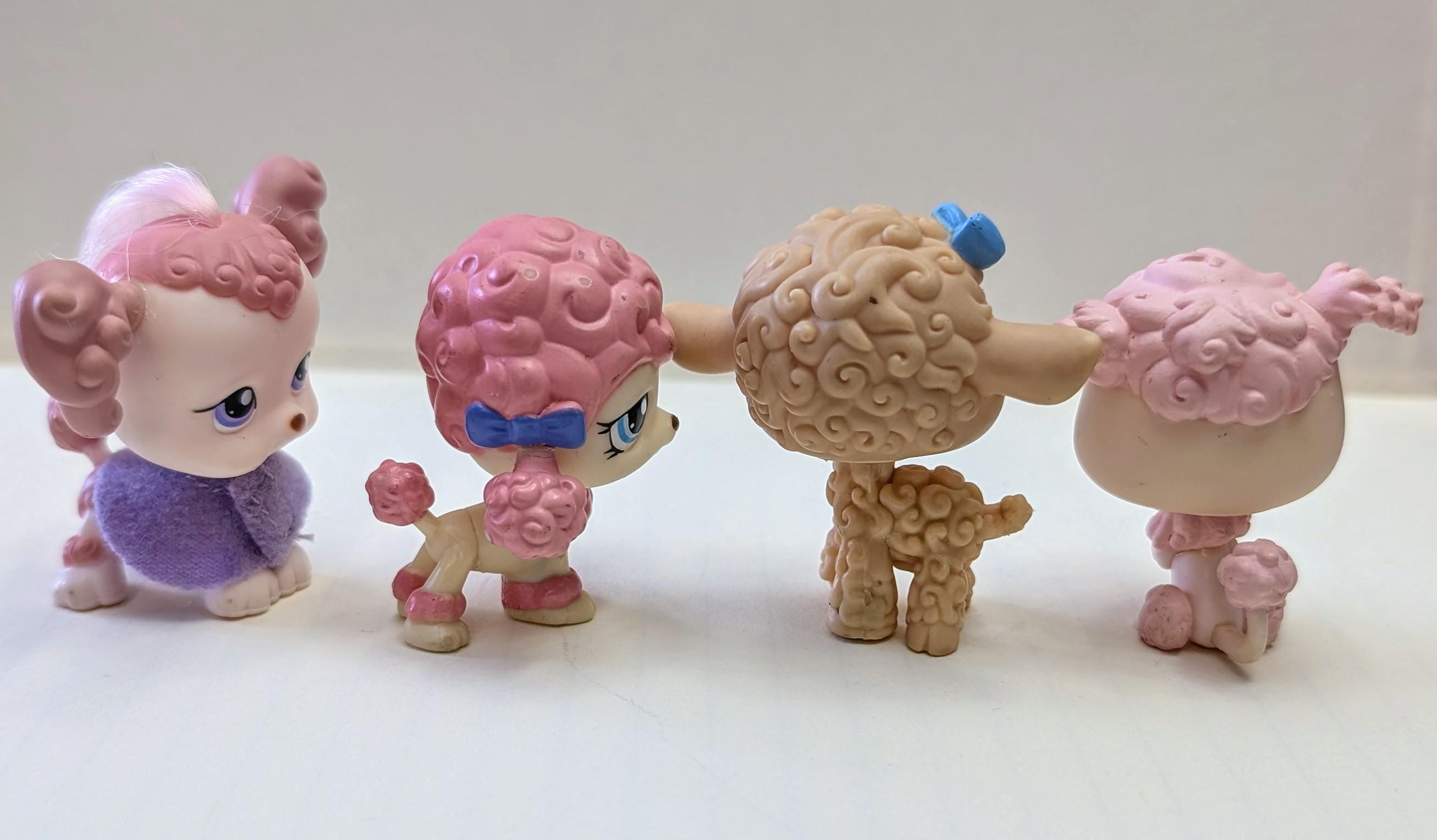 Hasbro Littlest Pet Shop LPS Set of 4 3 Dogs: Poodle and 1 Lamb - Etsy
