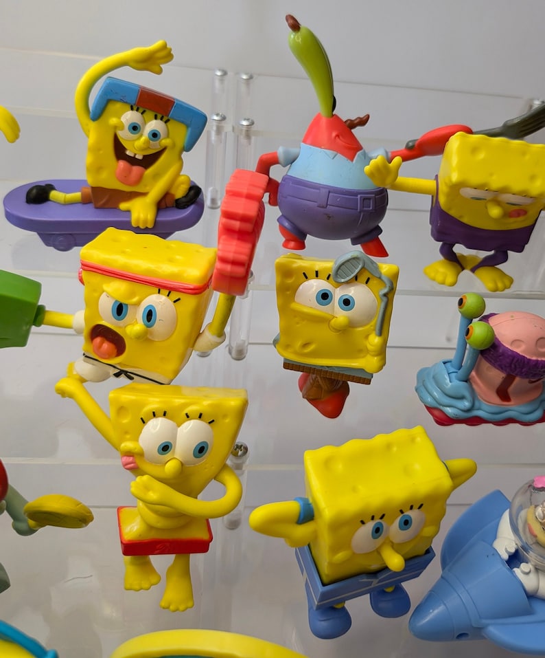 SPONGEBOB SQUAREPANTS - Toy Lot - All From Burger King - 12 Differents ...