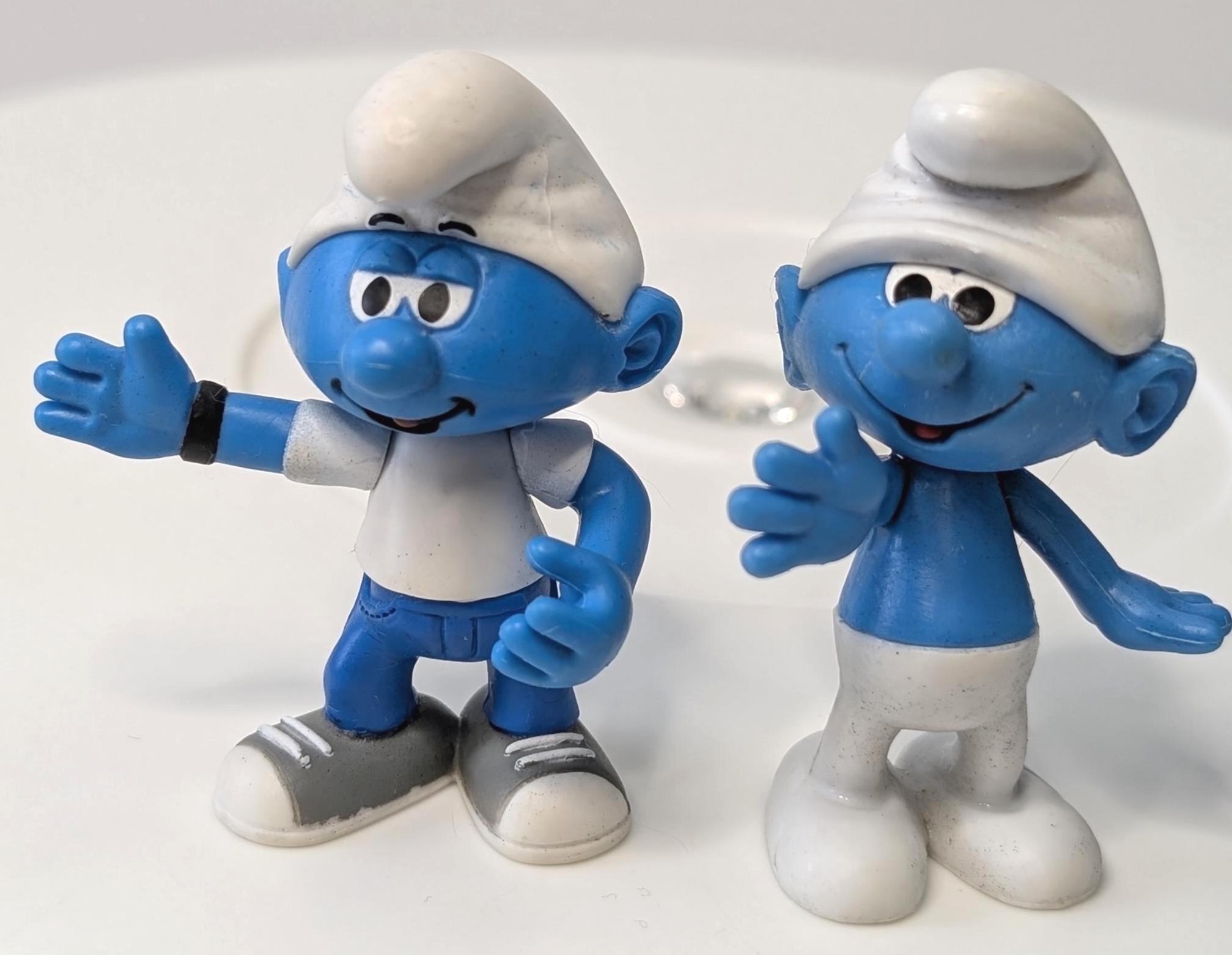 Vintage - the Smurfs - Small PVC Figurines - Lot of 3 - More Recent - Etsy