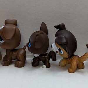 Hasbro Littlest Pet Shop LPS Pack of 5 Boxer 83, Blond Boxer 235 ...