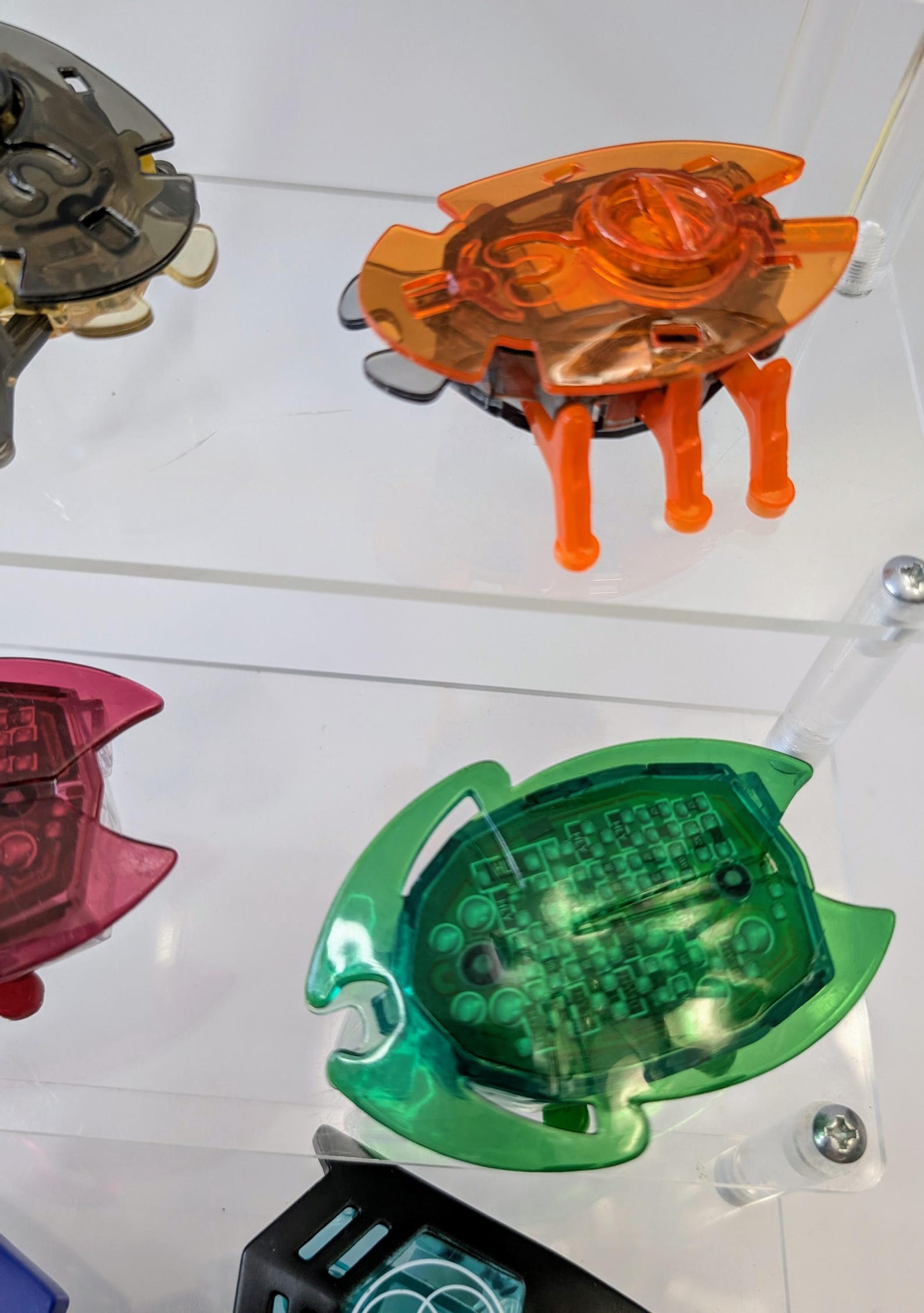 Mcdonald's - Set of 6 Hexbugs - Hex Bugs - Happy Meals Toys - 3.75 ...