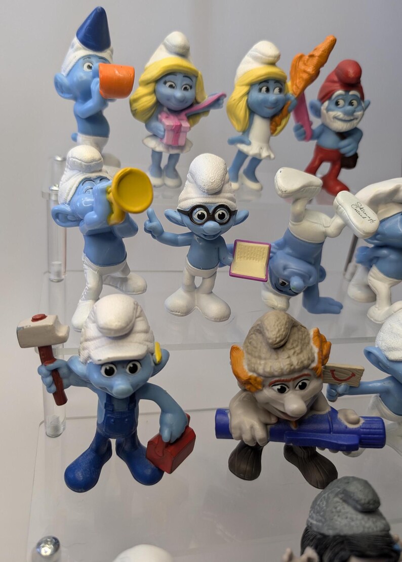 Mcdonald's - Happy Meal - Smurfs - Set of 15 - Etsy