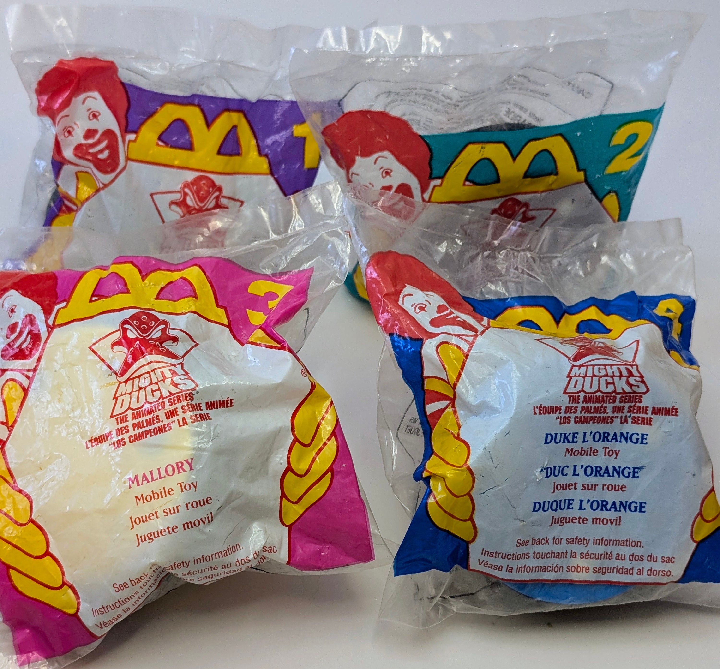 Vintage - 2001 Mcdonald's - Happy Meal / Happy Meal - Disney - Mighty ...