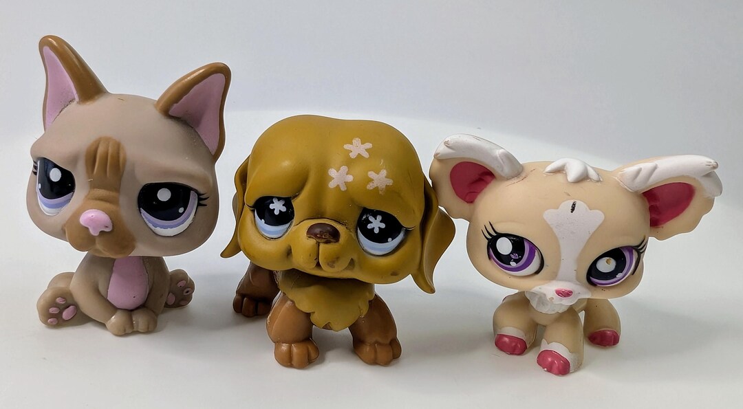 Hasbro - Littlest Pet Shop - LPS - Dog - St. Bernard #31 - Chihuahua ...