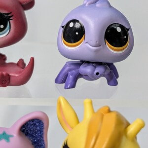 Hasbro - Littlest Pet Shop - LPS - #2142 Bat - #122 Giraffe - #253 ...