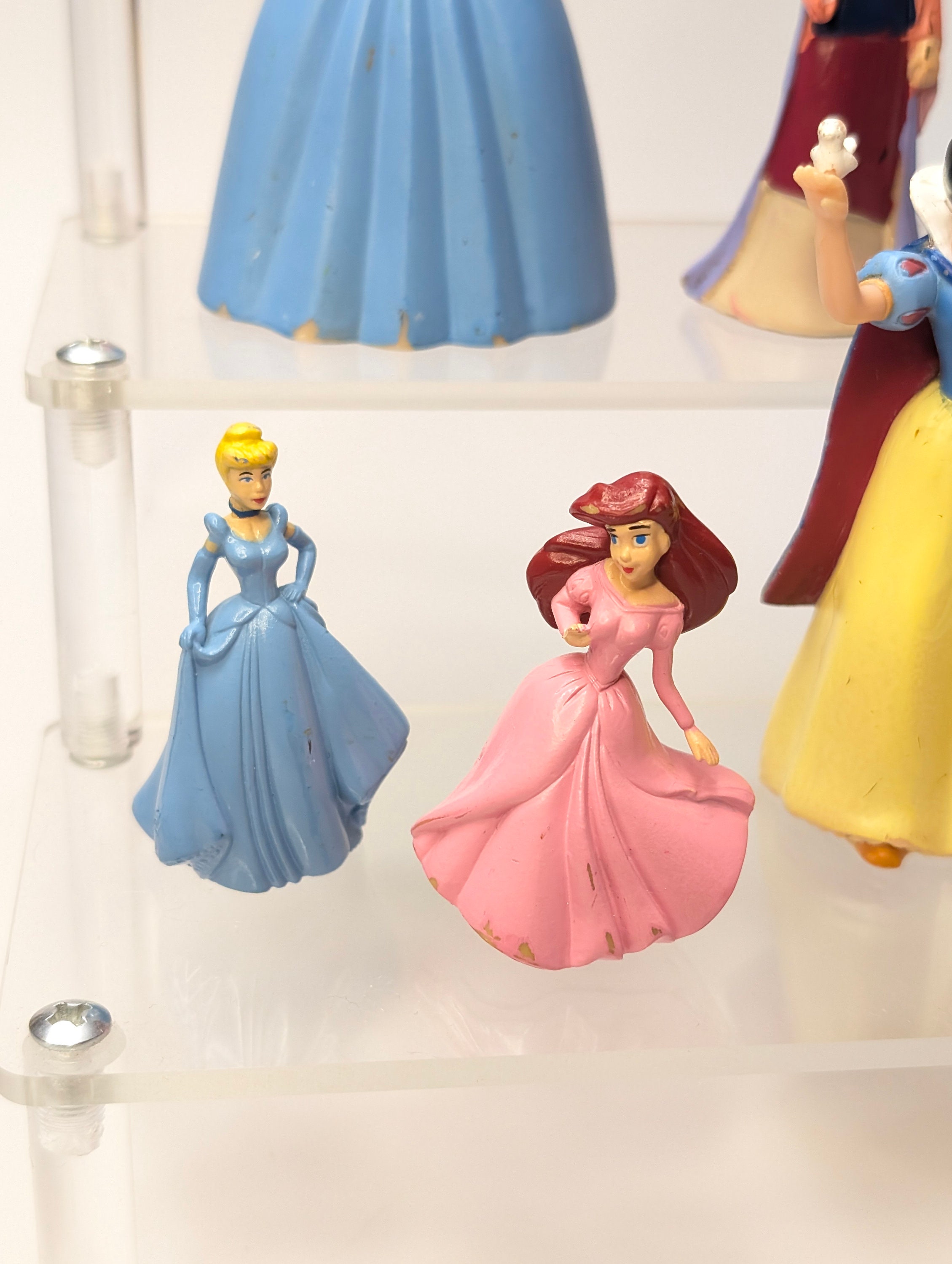 Disney Princess / Princess Set of Action Figures PVC Toys 3.5'' Tall - Etsy