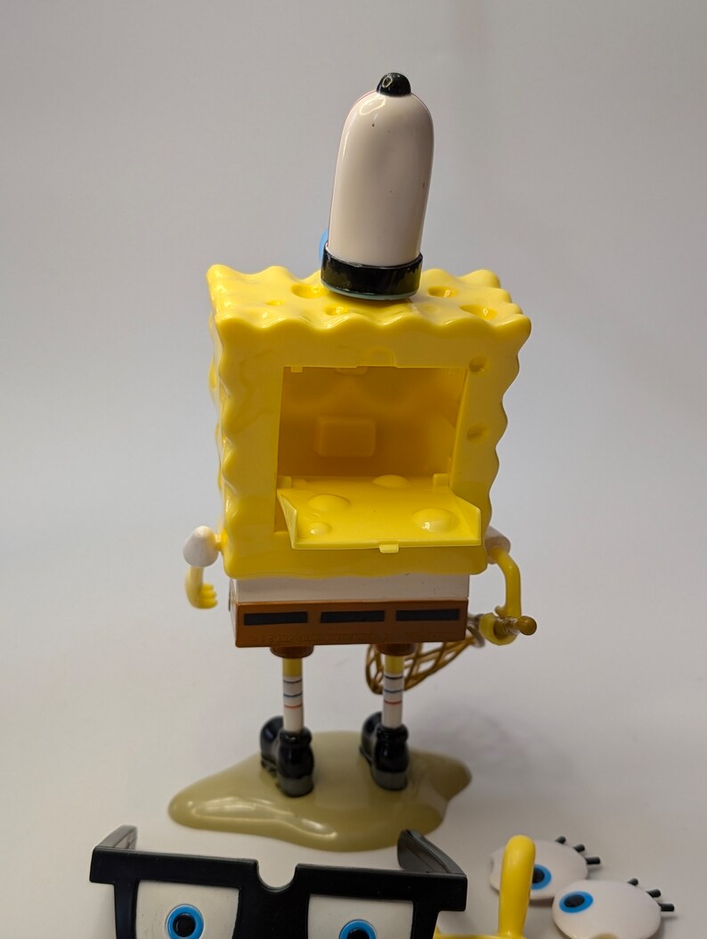 Large SPONGEBOB - With Changeable Parts - Measures 7'' Tall - Etsy