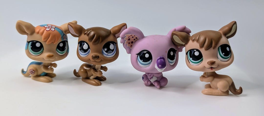 Hasbro - Littlest Pet Shop - LPS - Set of 3 Kangaroo #1437 - #1467 ...