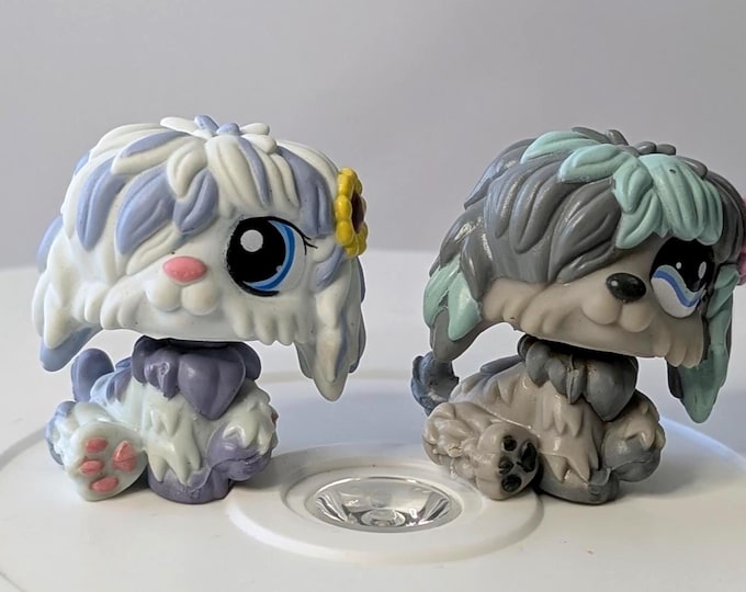 Littlest Pet Shop Sheepdog #1712 LPS Figure Hasbro - Etsy