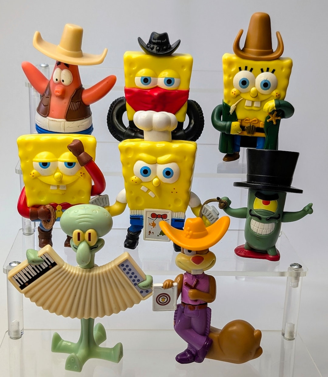 Burger King SPONGEBOB SQUAREPANTS Pest of the West Toy Set - Etsy