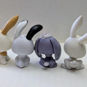 Hasbro - Littlest Pet Shop - LPS - Lot of 4 Different Bunnies / Rabbits ...