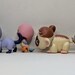 Hasbro Littlest Pet Shop LPS Set of 4 Hamster 45, Parakeet 586, Guinea ...