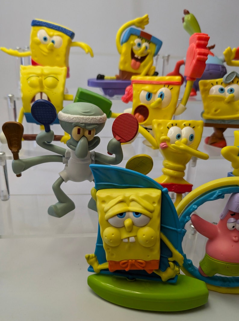 SPONGEBOB SQUAREPANTS - Toy Lot - All From Burger King - 12 Differents ...