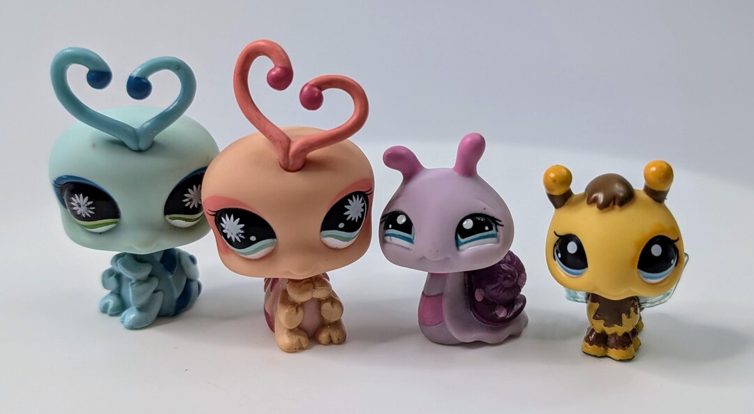 Hasbro - Littlest Pet Shop - LPS - Animal - Lovebug #838 #839 - Bee ...
