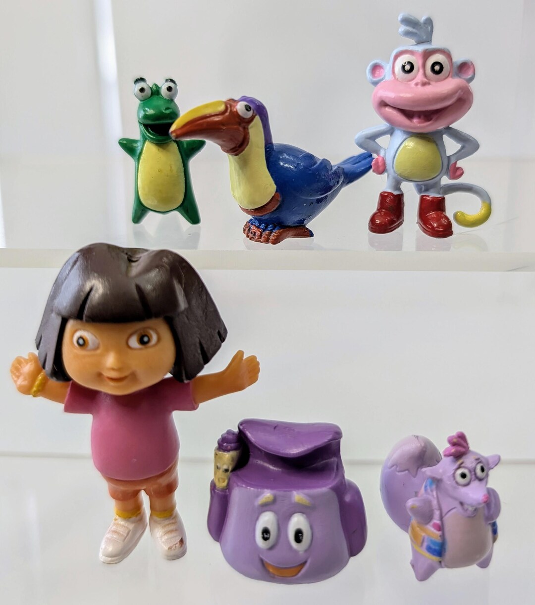 Nickelodeon - Dora the Explorer - Figures Set of 6 - Miniatures - 2 ...