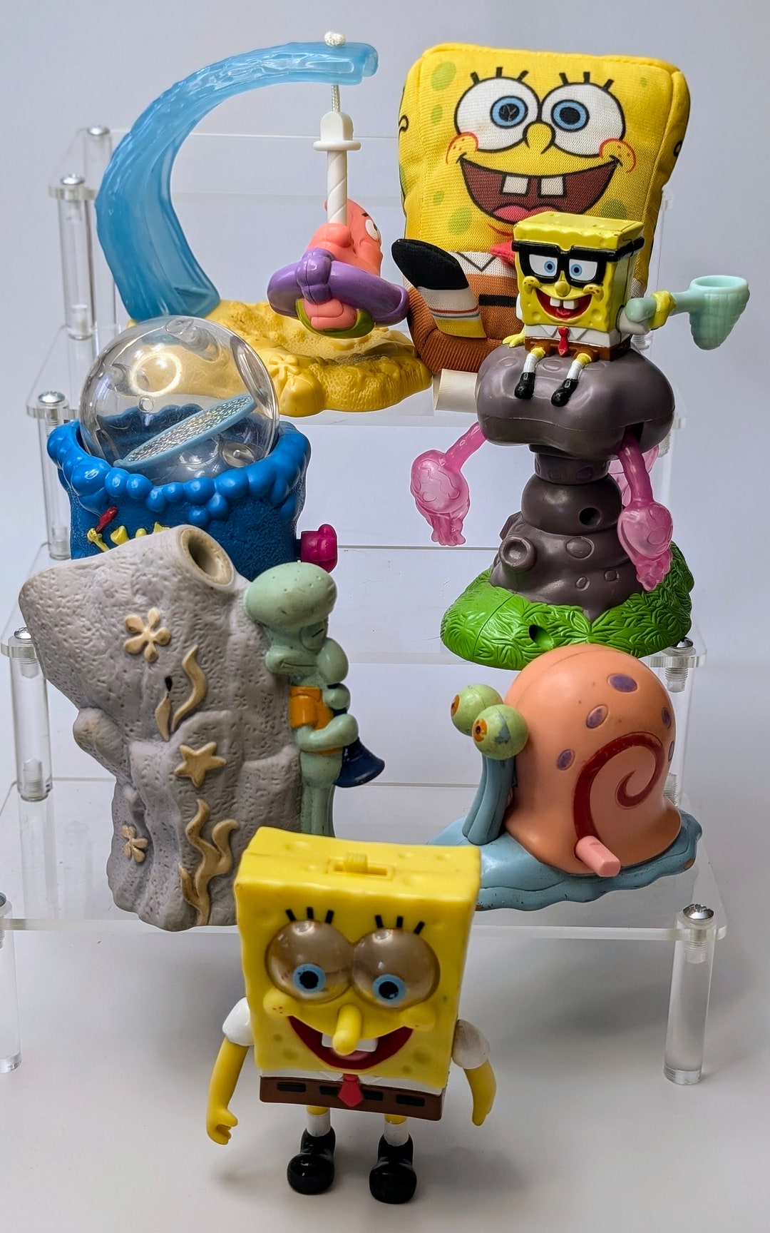 Burger King - SPONGEBOB SQUAREPANTS - Toy Lot - All Different - Etsy