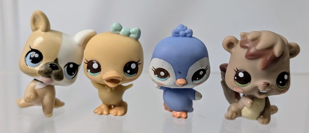 Hasbro - Littlest Pet Shop - LPS - Bb Boxer #3588 - Bb Penguin #2557 ...