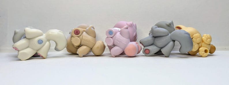 Hasbro Littlest Pet Shop LPS Set of 5 Persian Beige Cat 129, Persian ...