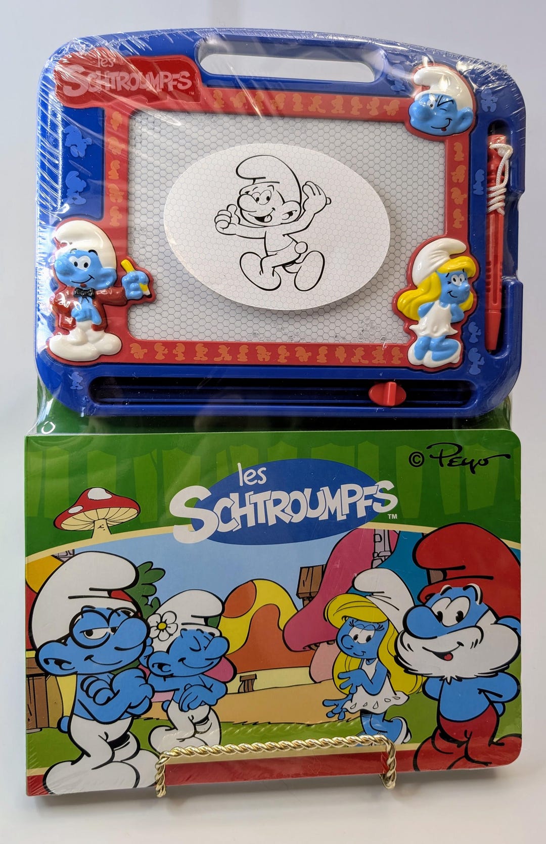 The Smurfs / Smurfs - Learn to Draw - Magic Painting - English - Etsy