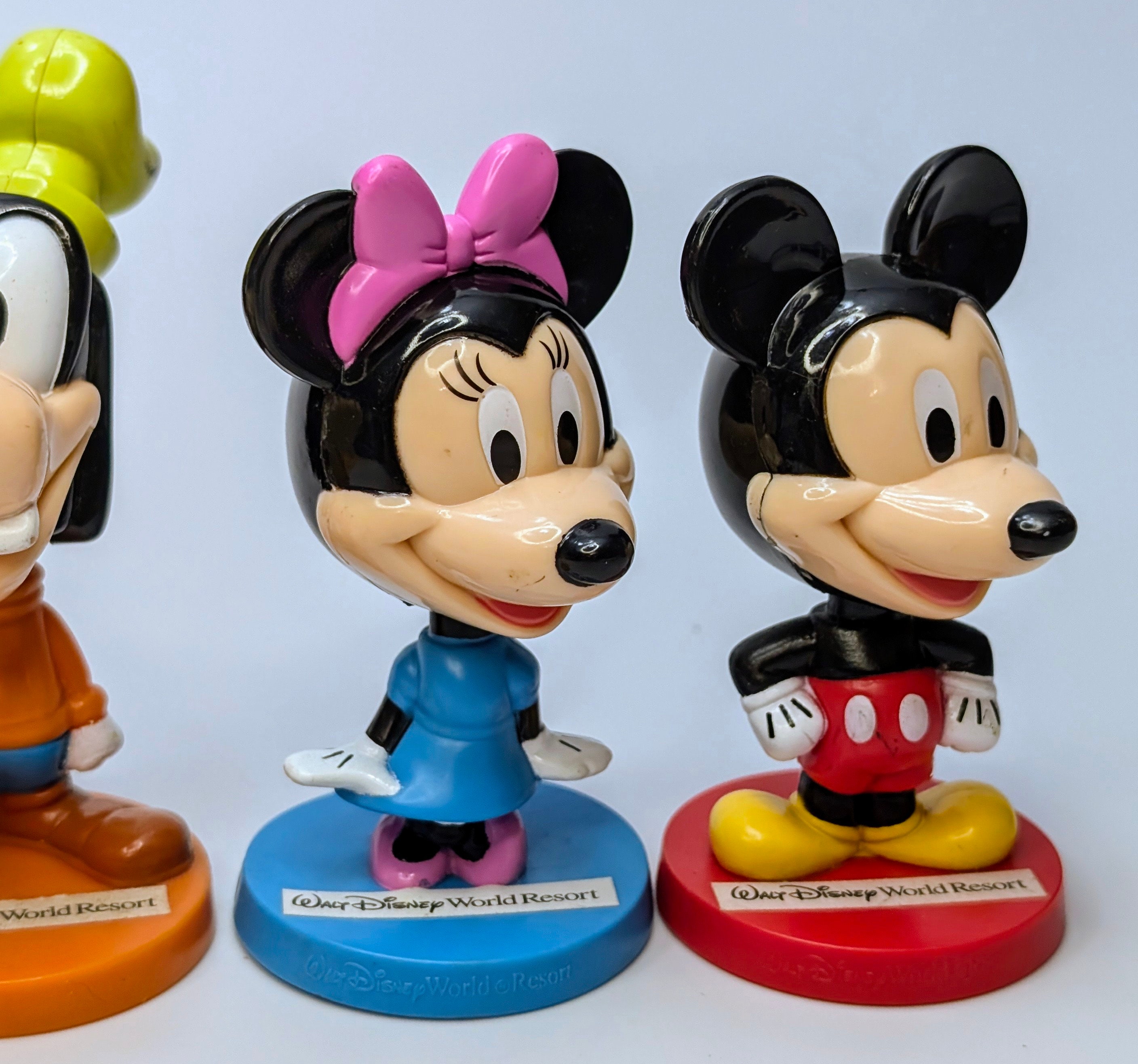 Vintage - 2002 Kellogg's - Disney Bubblehead - Mickey - Minnie - Donald ...