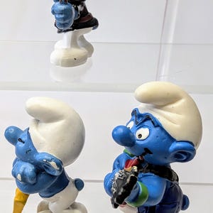 Vintage - the Smurfs - Small PVC Figurines - Lot of 3 - 2''tall - Etsy