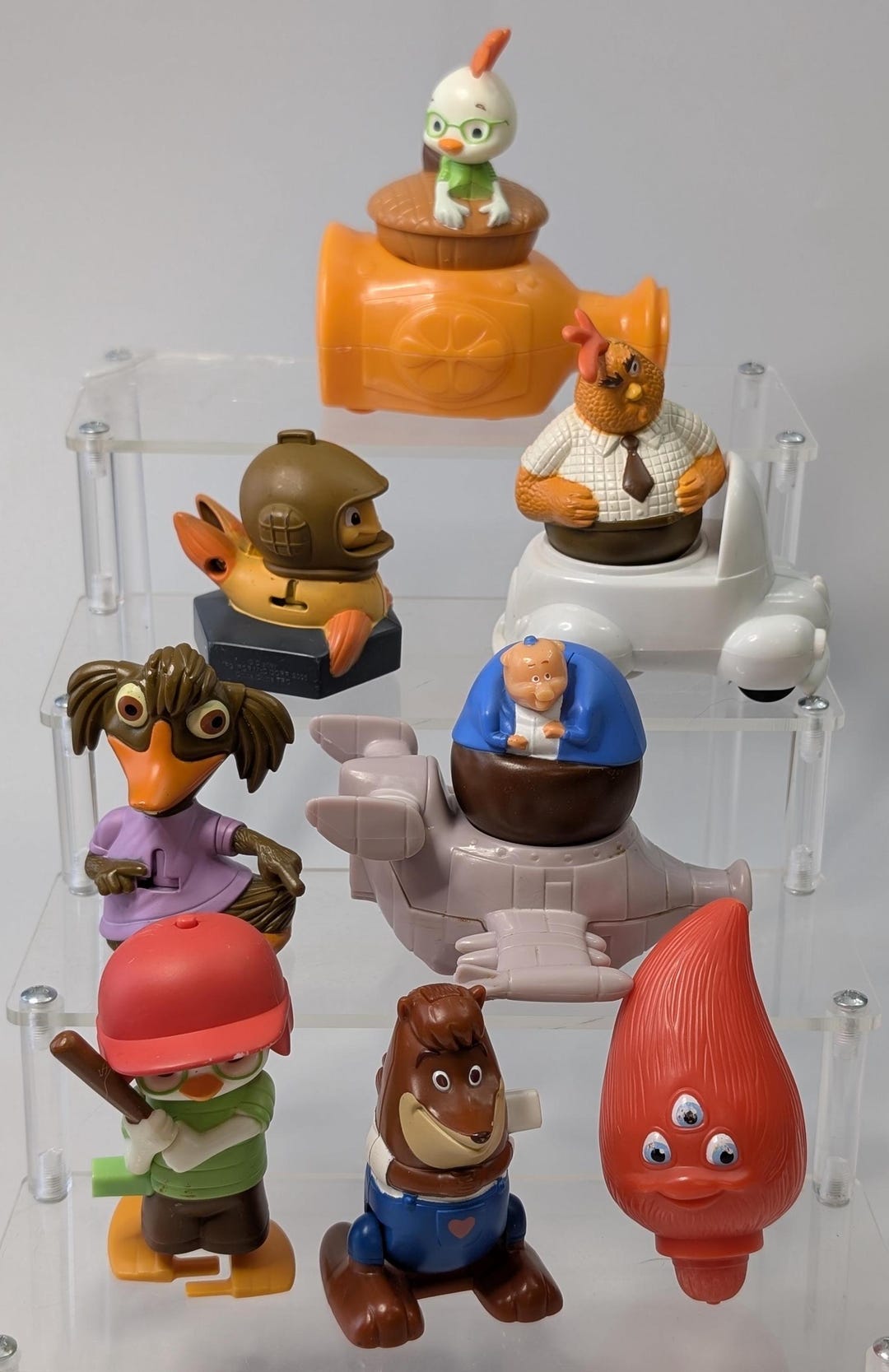 Disney - Mcdonald's Happy Meal - Chicken Little Lot Toys - Etsy