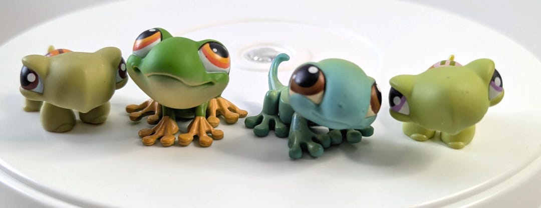 Hasbro - Littlest Pet Shop - LPS - Set of 4 Bunnies - #515 - #03 - #PP4 ...