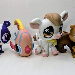 Hasbro - Littlest Pet Shop - LPS - Set of 6 - Horse #578, Cow #476 ...