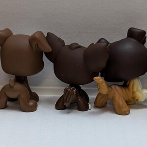 Hasbro Littlest Pet Shop LPS Pack of 5 Boxer 83, Blond Boxer 235 ...