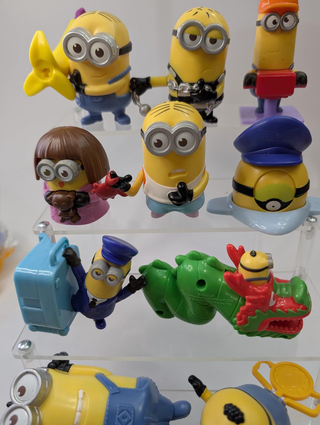 Set of 11 Figures / Toys Minions by Mcdonald's All Different 4.5'' Tall ...