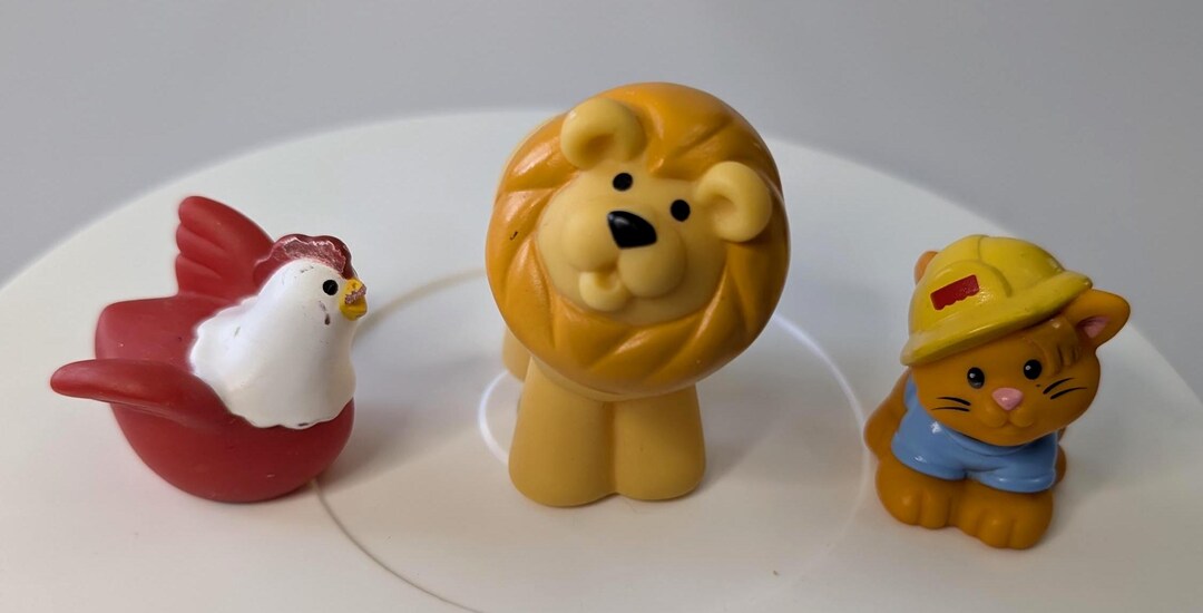 Vintage 1991 Fisher-price Little People - Figurines - Lot of 3 ...