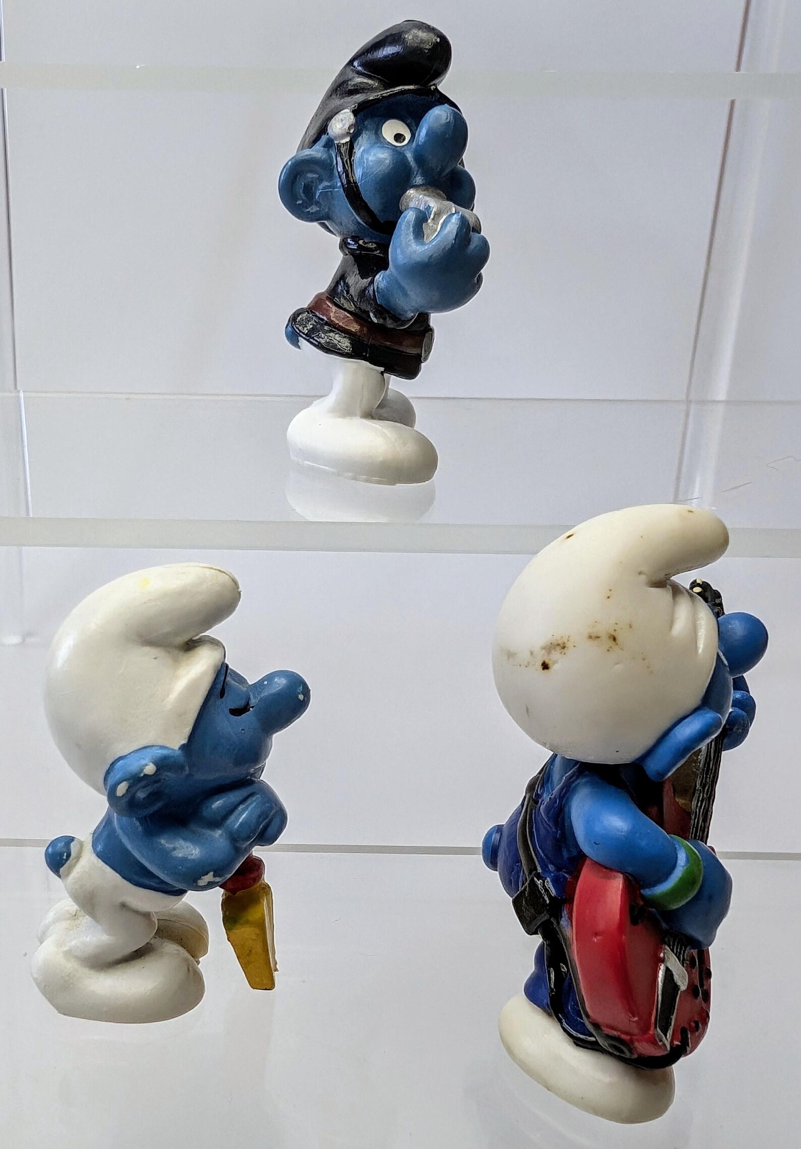 Vintage - the Smurfs - Small PVC Figurines - Lot of 3 - 2''tall - Etsy