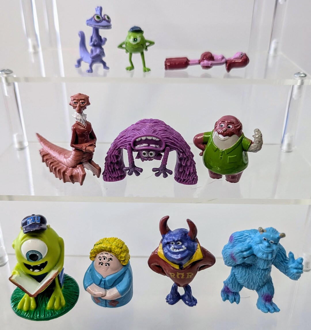 Disney Pixar Monsters Inc - Mini Figures 2'' High - Set of 10 - Etsy