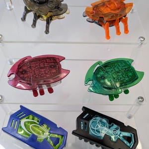 Mcdonald's - Set of 6 Hexbugs - Hex Bugs - Happy Meals Toys - 3.75 ...
