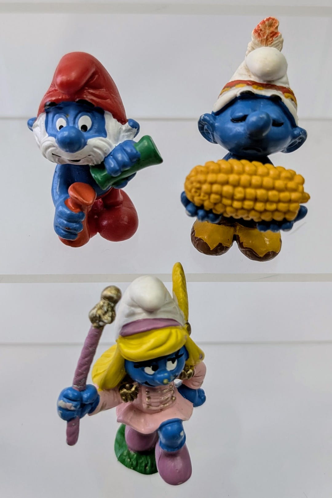 Vintage - the Smurfs - Small PVC Figurines - Lot of 3 - 2''tall - Etsy