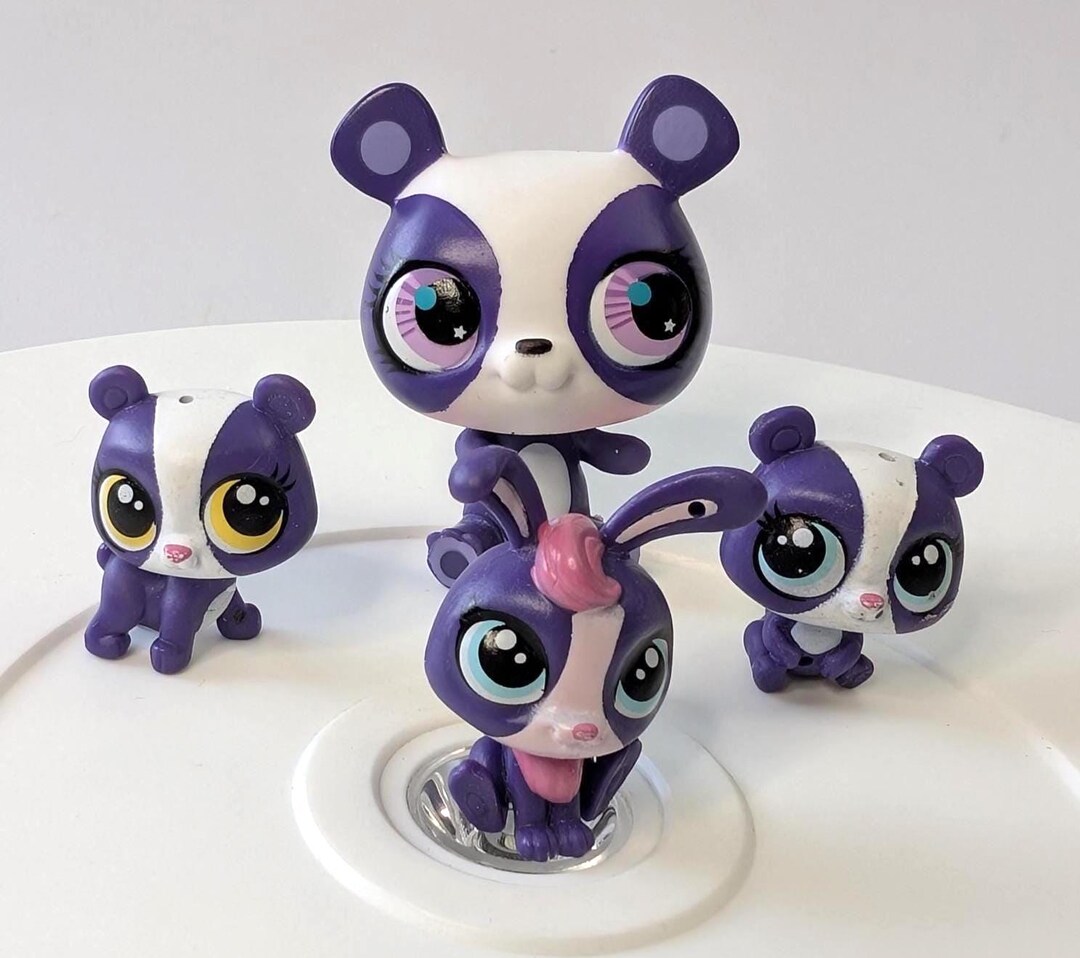 Hasbro - Littlest Pet Shop - LPS - Penny Panda Bear Bundle #2695 ...