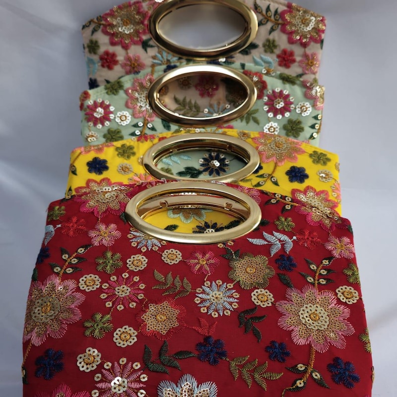 Indian Style Clutch Bag - Etsy UK